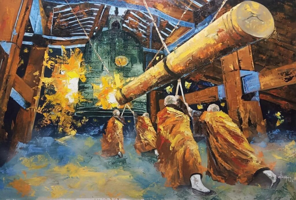 Một số bức tranh của họa sĩ Đoàn Nguyên - Nội thất Indochine